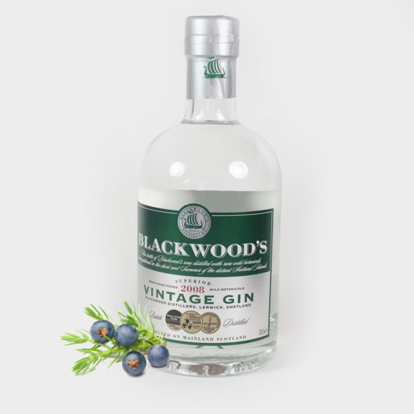 Blackwood Shetland Dry Gin - Scottish Food