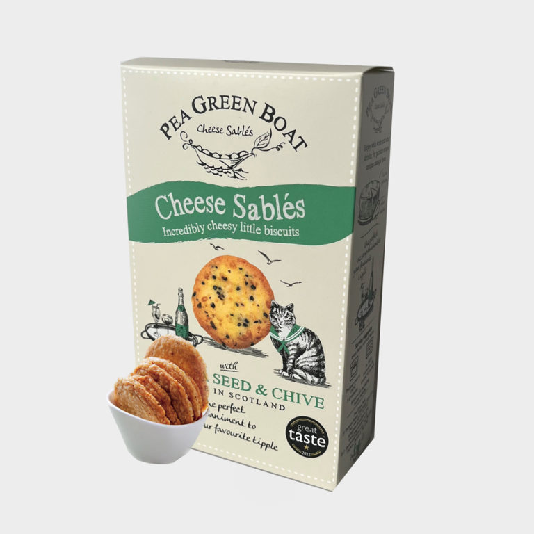 Cheese Sables with Nigella Seed & Chives - Scottish Food